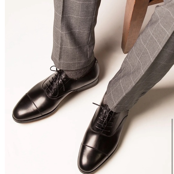 Meermin | Shoes | Meermin 1198 Black Calf French Boxcalf Cap Toe Oxford ...